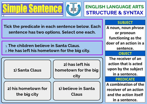 SIMPLE SENTENCE STRUCTURE: 46 BOOM CARDS | Teaching Resources