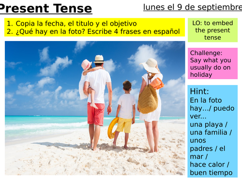GCSE Spanish - Module 1 - Las Vacaciones | Teaching Resources
