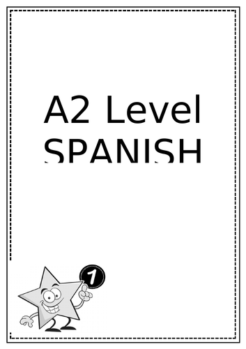 A2 Level Spanish Vocab Booklet and Answers | Teaching Resources
