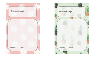 Praise Card Templates | Teaching Resources