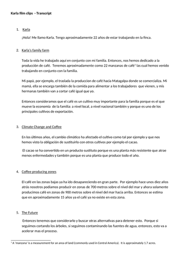 Spanish - Consequences of Climate Change | Teaching Resources