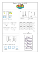 5 a day Maths Year 2 | Teaching Resources