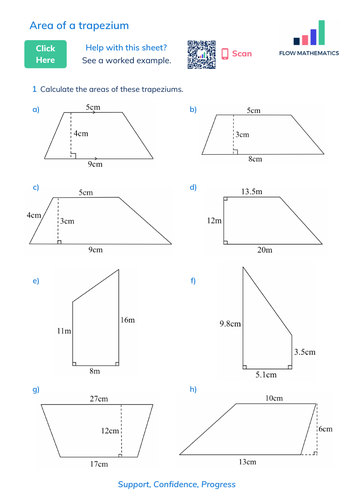 Area of a trapezium (Australian Curriculum) | Teaching Resources