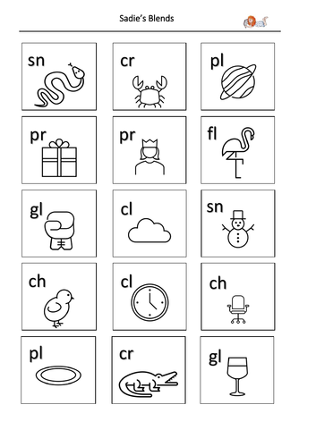 Blends with 2 and 3 letters | Teaching Resources