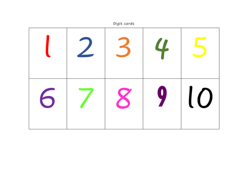 Count to 10 Resource | Teaching Resources