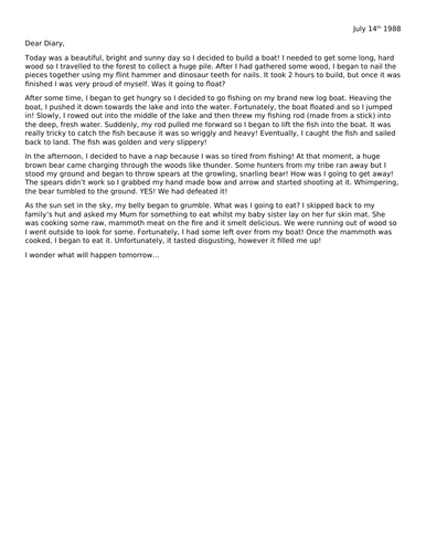 STIG OF THE DUMP - DIARY ENTRY - KS2 ENGLISH - Y3 Y4 - Week of slides ...