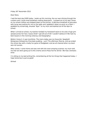 STIG OF THE DUMP - DIARY ENTRY - KS2 ENGLISH - Y3 Y4 - Week of slides ...