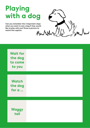 Staying safe around dogs interactive workshop | Teaching Resources