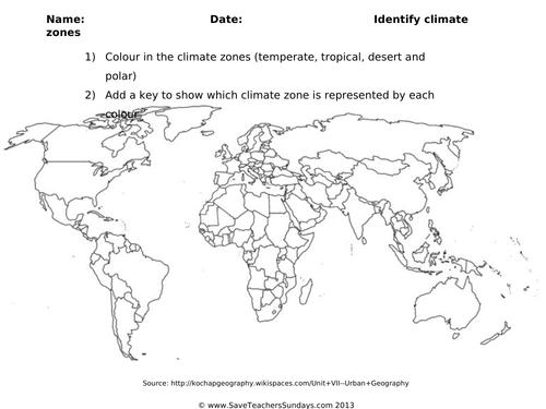 Climate Zones KS2 Planning and Resources (7 lessons) | Teaching Resources