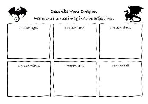 Design a Dragon Pack | Teaching Resources