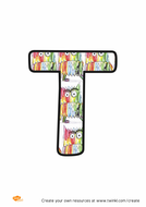 Colour Monster Lettering | Teaching Resources