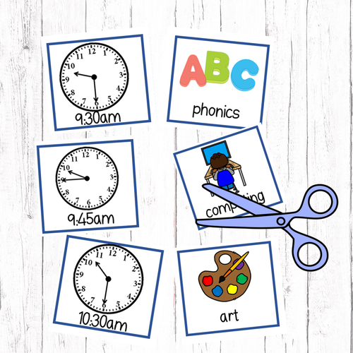 Visual Timetable KS1 | Teaching Resources