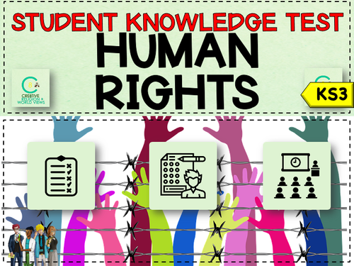 Human Rights & Religion Topic Test | Teaching Resources