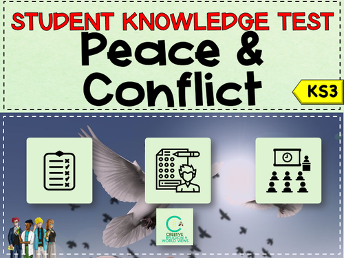 Peace + Conflict Topic Test | Teaching Resources
