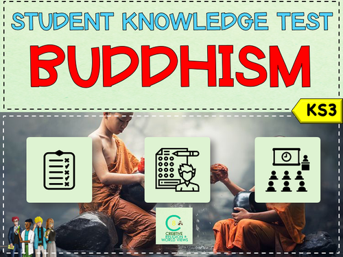 Buddhism KS3 Topic Test | Teaching Resources