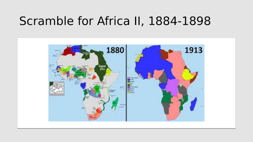 International Relations 3. Scramble for Africa II | Teaching Resources