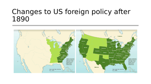 International Relations 10. Changes to US foreign policy | Teaching ...