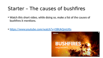 2019/2020 Australian Bushfires - Complete Scheme of Work | Teaching ...