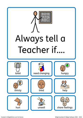 Tell an adult if... | Teaching Resources