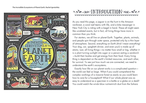 Reading - The Incredible Ecosystems of Planet Earth by Rachel ...