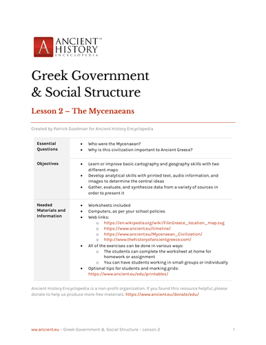 Government in Ancient Greece | Teaching Resources