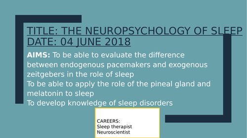 Psychology GCSE OCR- Sleep and dreaming bundle | Teaching Resources