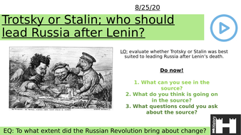 KS3 Russian Revolution Full Unit | Teaching Resources