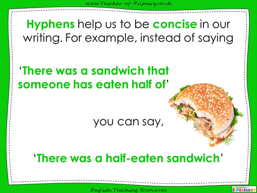 Hyphens to Avoid Ambiguity - Year 5 and 6 | Teaching Resources