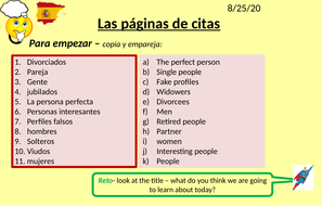 AQA GCSE Unit 1 - Me, my family and friends (Spanish) | Teaching Resources