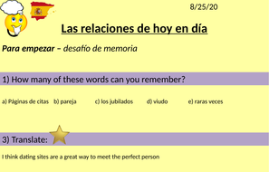 AQA GCSE Unit 1 - Me, my family and friends (Spanish) | Teaching Resources