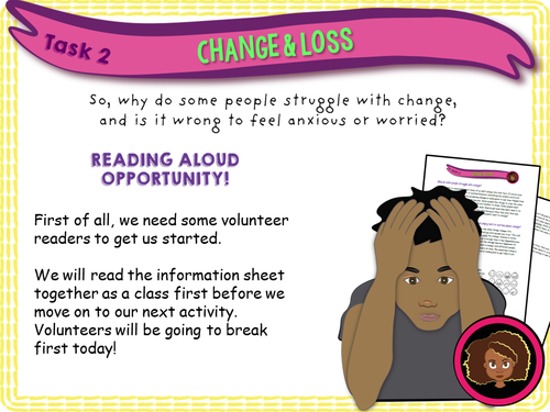 Change, grief + loss PSHE | Teaching Resources