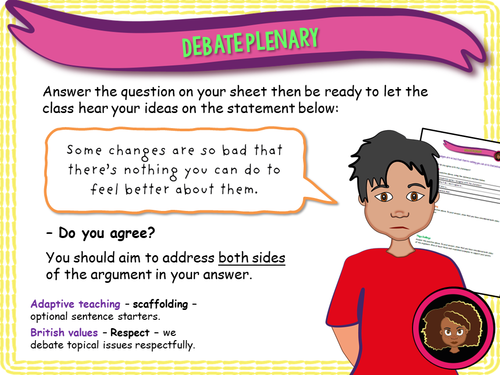 Change, grief + loss PSHE | Teaching Resources