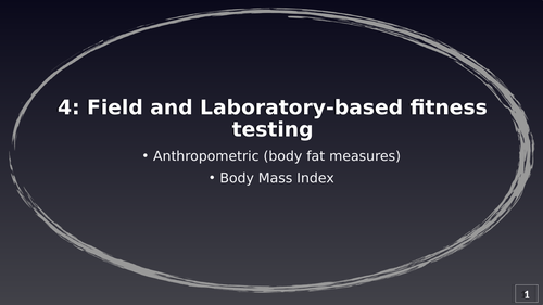 4 Lab and Field-based studies (2016) in Sport Science Full Unit ...