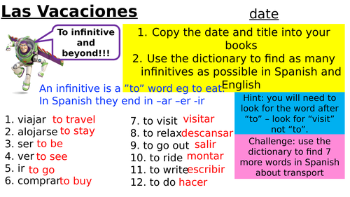 Year 8 Spanish - Module 1 - Viva 2 - Las Vacaciones | Teaching Resources