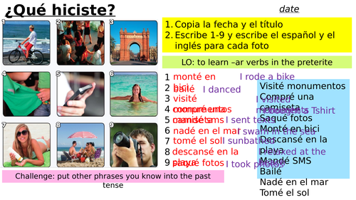 Year 8 Spanish - Module 1 - Viva 2 - Las Vacaciones | Teaching Resources