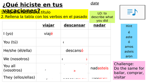Year 8 Spanish - Module 1 - Viva 2 - Las Vacaciones | Teaching Resources