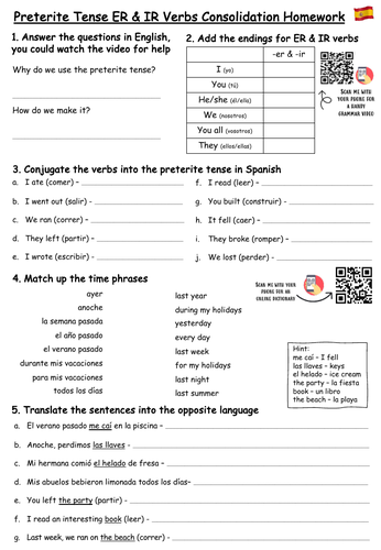 Year 8 Spanish - Module 1 - Viva 2 - Las Vacaciones | Teaching Resources