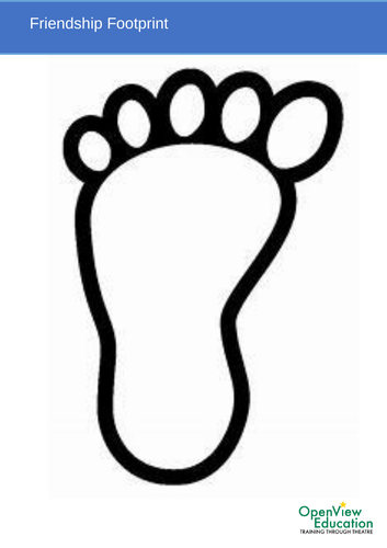 Anti-Bullying: Friendship Footprints - Full Resourced Lesson Plan ...