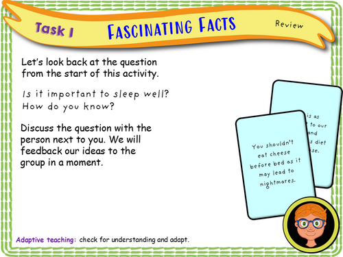 Sleep Hygiene | Teaching Resources