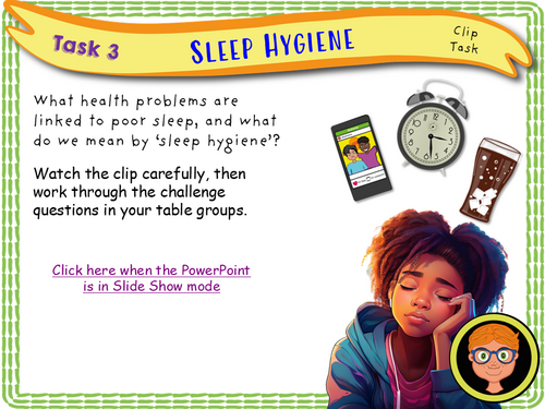 Sleep Hygiene | Teaching Resources