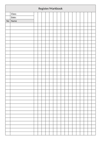 A4 Teacher planner, diary and mark book | Teaching Resources