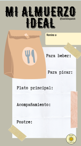 Back to school - Spanish instagram templates - vocabulary practice ...