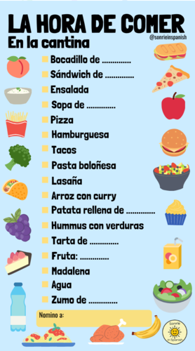 Back to school - Spanish instagram templates - vocabulary practice ...