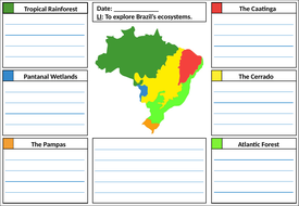 Exploring Brazil's ecosystems - KS2 | Teaching Resources