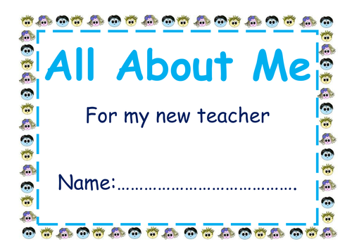 All About Me transition booklet - EYFS & Key Stage 1 | Teaching Resources