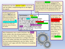 Othello Language and Characters | Teaching Resources