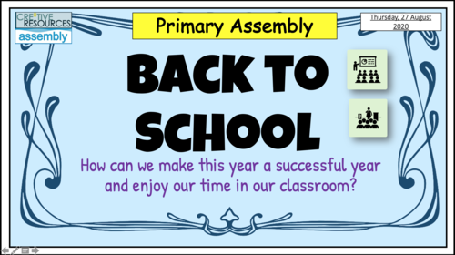 Back to School Assembly - Primary Students | Teaching Resources
