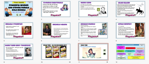 Female Role Models - Assembly | Teaching Resources