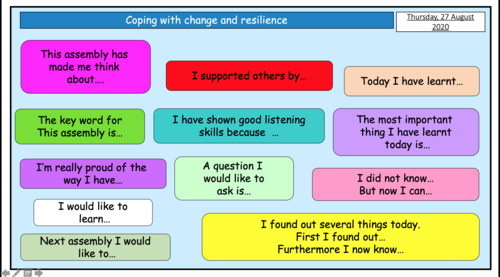 Coping with Change - Primary Assembly | Teaching Resources