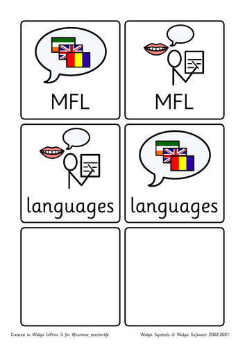 Visual Timetable Widgit Symbols Teaching Resources